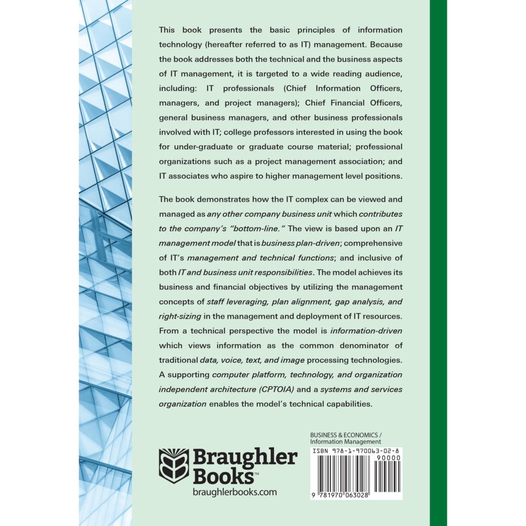 Information Technology Management: A Business Plan Enabler: Book 1 ...